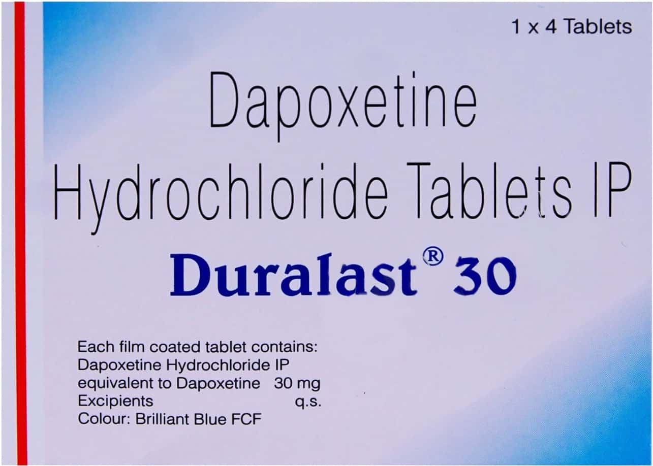 Duralast 30 MG Tablet (4): Uses, Side Effects, Price & Dosage | PharmEasy