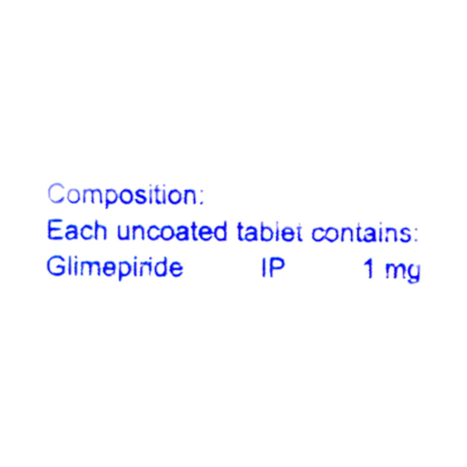 Adglim 1 MG Tablet (10): Uses, Side Effects, Price & Dosage | PharmEasy