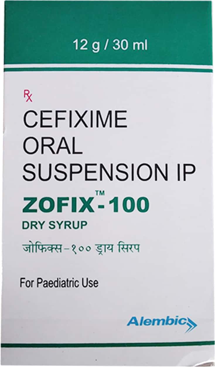 Zofix 100 MG/5ML Dry Syrup (30): Uses, Side Effects, Price & Dosage ...
