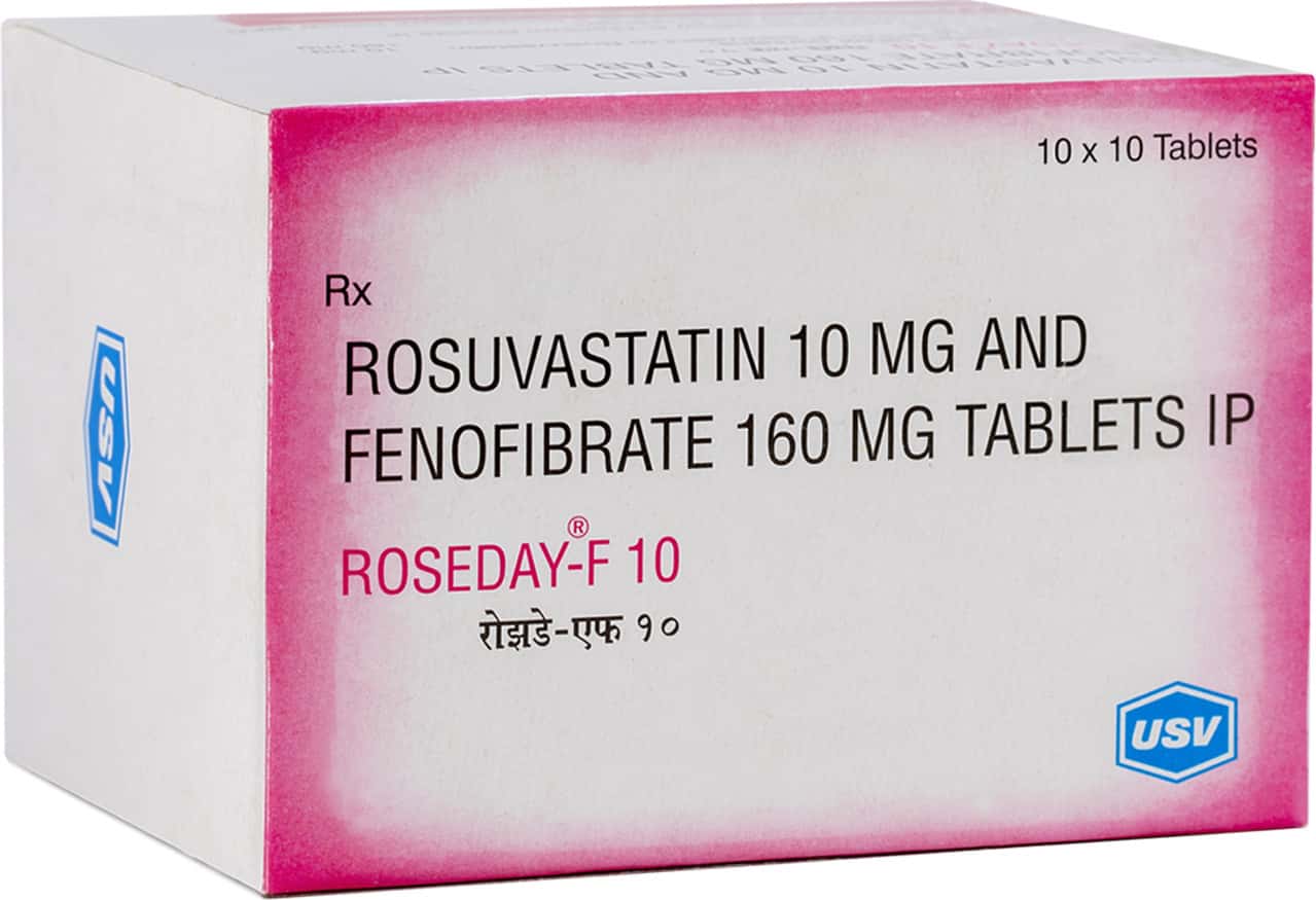 Roseday F 10 Tablet: Uses, Side Effects, Price, Dosage & More Info ...