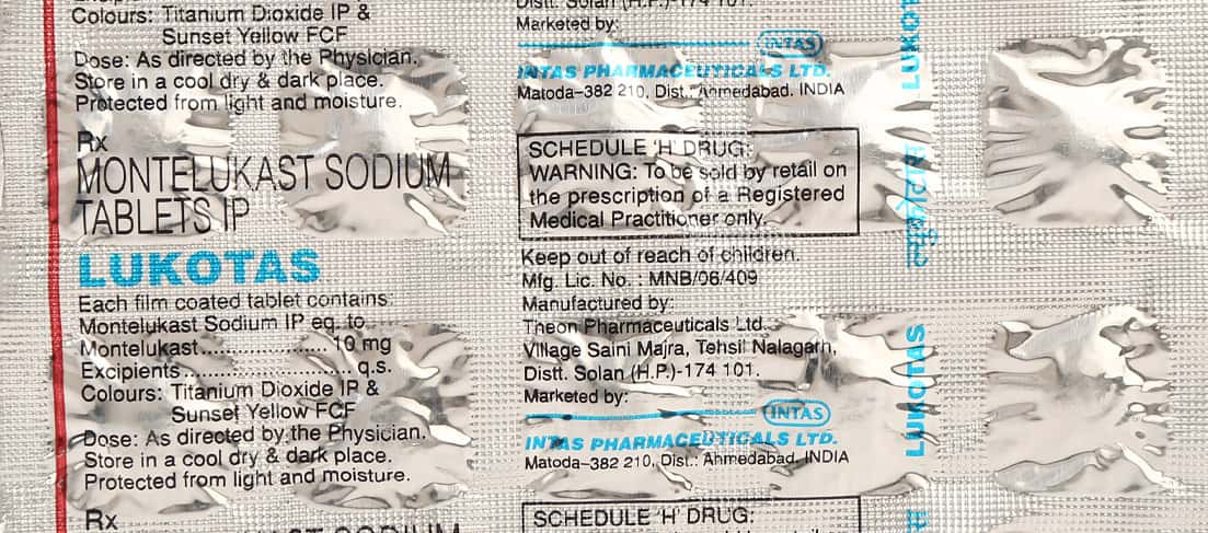 Lukotas 10 MG Tablet (10): Uses, Side Effects, Price & Dosage | PharmEasy