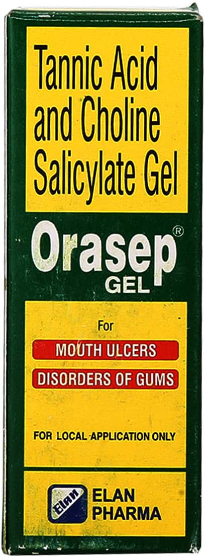 Buy Orasep Bottle Of 15ml Mouth Gel Online & Save Up to 24% at PharmEasy