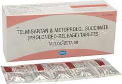 Tazloc-Beta 50 Tablet: Uses, Side Effects, Price, Dosage & More Info ...