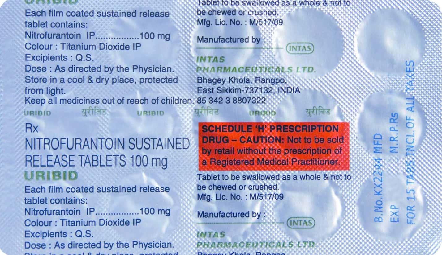 Uribid Tablet: Uses, Side Effects, Price, Dosage & More Info - PharmEasy