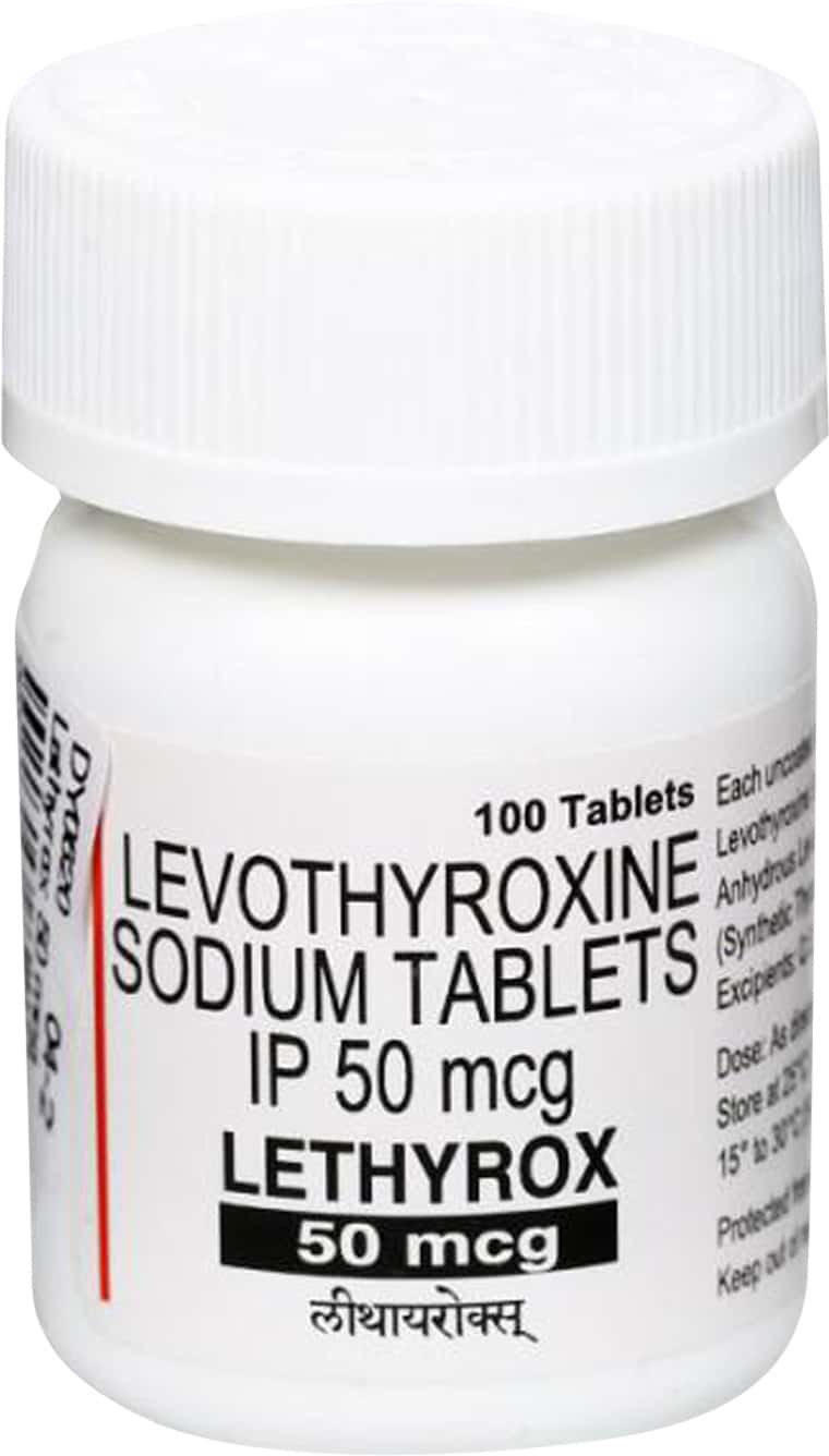 Lethyrox 50 MCG Tablet (100): Uses, Side Effects, Price & Dosage ...