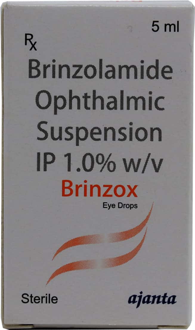Brinzox 1 %W/V Eye Drop (5): Uses, Side Effects, Price & Dosage | PharmEasy