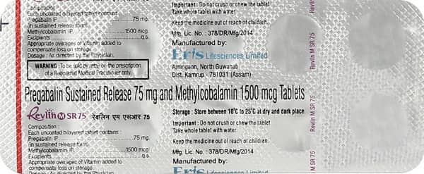 Revlin M Sr 150mg Strip Of 10 Tablets: Uses, Side Effects, Price ...