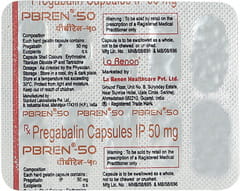 Pbren 50 MG Capsule (10): Uses, Side Effects, Price & Dosage | PharmEasy
