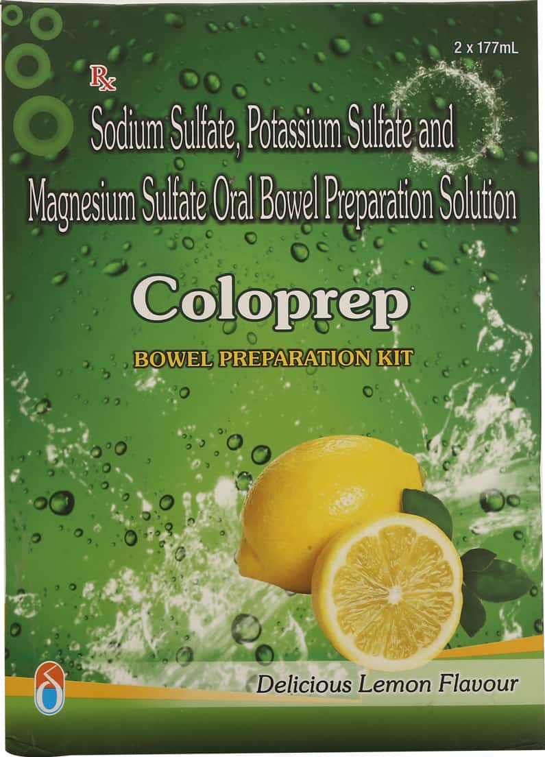 Buy Coloprep Delicious Lemon Flavour Bottle Of 177ml Oral Solution ...