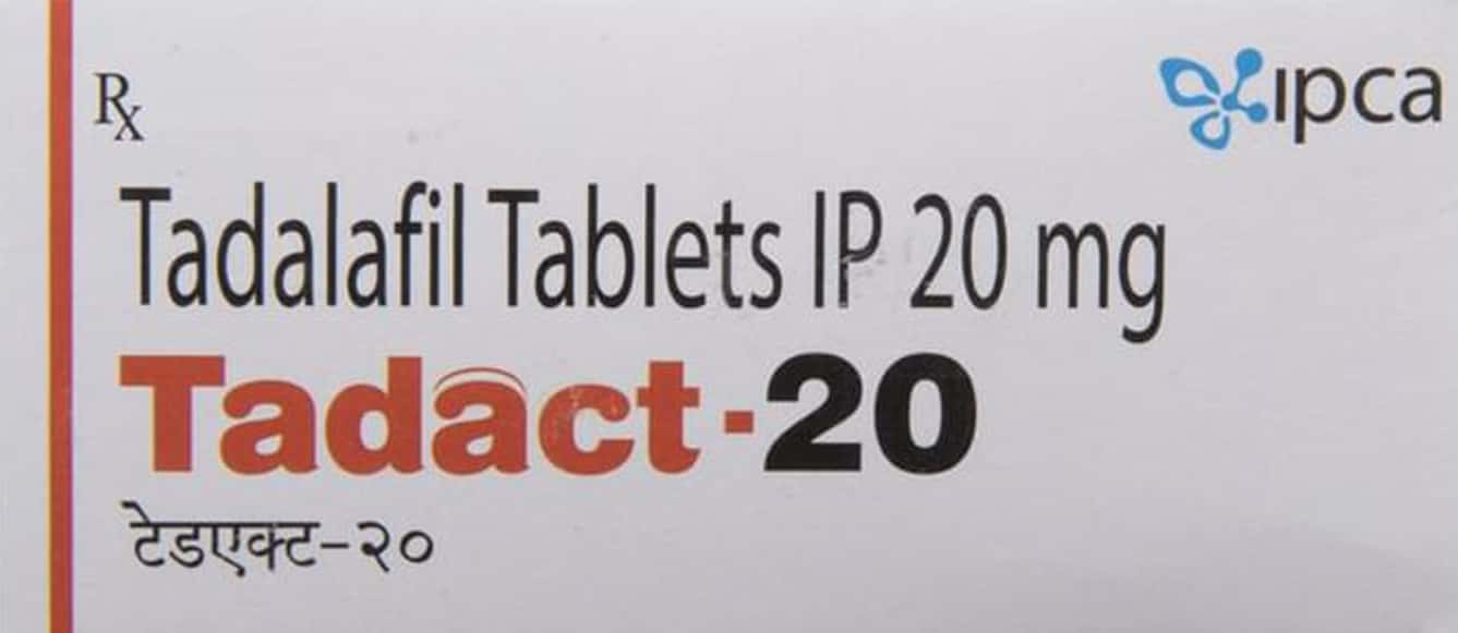 Tadact 20 MG Tablet (10): Uses, Side Effects, Price & Dosage | PharmEasy