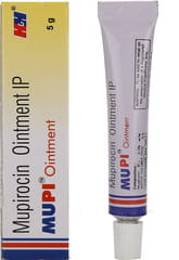 Mupi 2 %W/W Ointment (5): Uses, Side Effects, Price & Dosage | PharmEasy