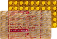 Folvite Tablet: Uses, Side Effects, Price, Dosage & More Info - PharmEasy