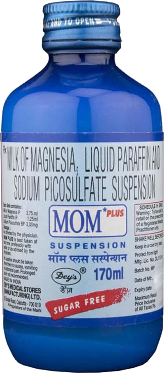 Mom Plus Sugar Free Bottle Of 170ml Suspension: Uses, Side Effects ...
