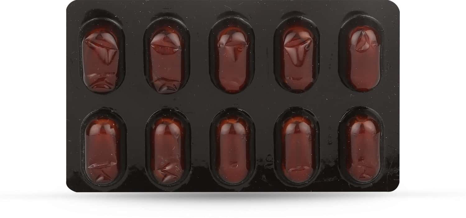 Nervijen Xt Strip Of 10 Capsules: Uses, Side Effects, Price & Dosage ...