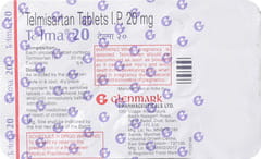 Telma 20 Tablet: Uses, Side Effects, Price, Dosage & More Info - PharmEasy
