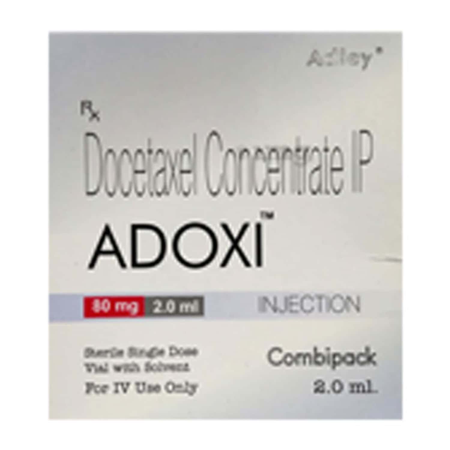 Adoxi 80 MG Injection (2): Uses, Side Effects, Price & Dosage | PharmEasy