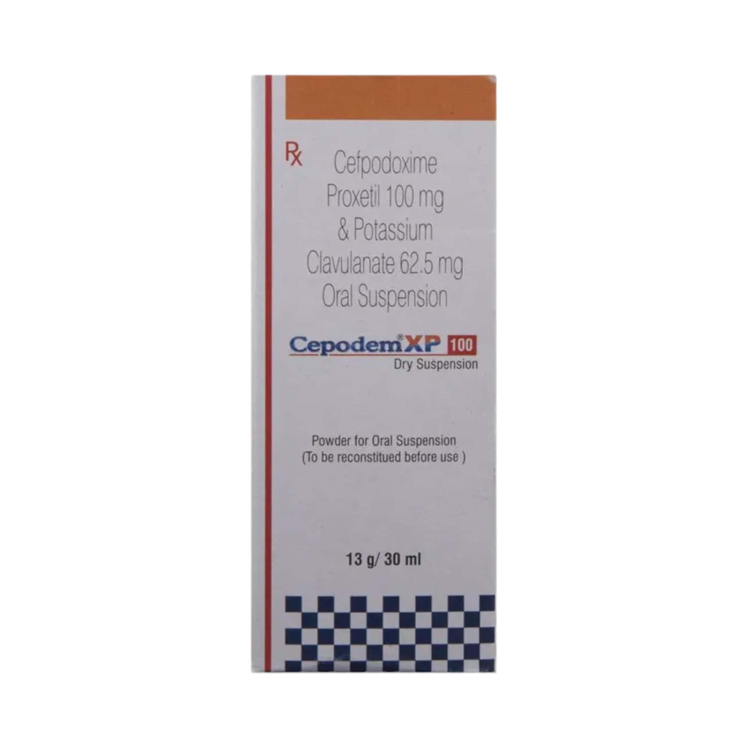 Cepodem Xp 100mg Dry Syrup 30ml: Uses, Side Effects, Price & Dosage ...