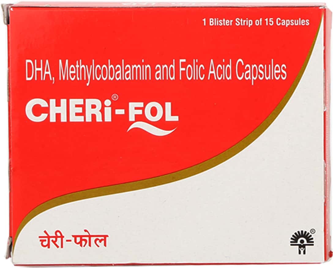 Cheri Fol Strip Of 15 Capsules: Uses, Side Effects, Price & Dosage ...