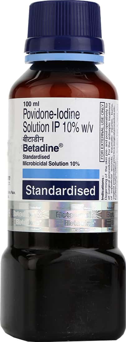 Betadine 10% Skin Solution: Uses, Side Effects, Price, Dosage & More ...