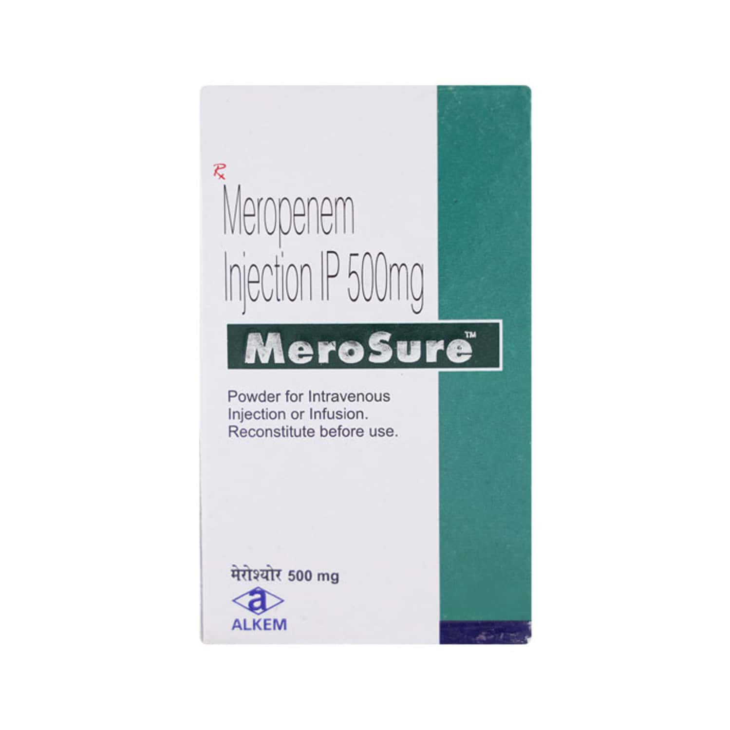 Merosure Kit 500 MG Powder For Injection (1): Uses, Side Effects, Price ...