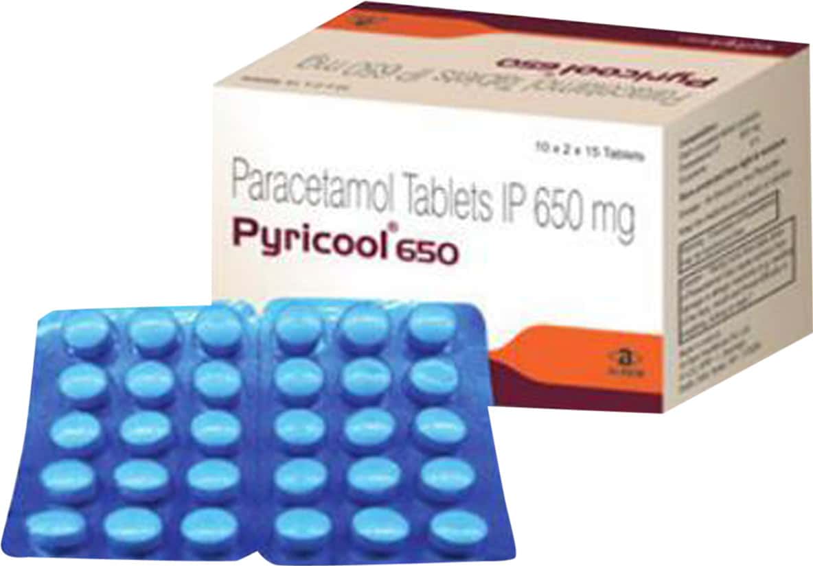 Pyricool 650 MG Tablet (10): Uses, Side Effects, Price & Dosage | PharmEasy