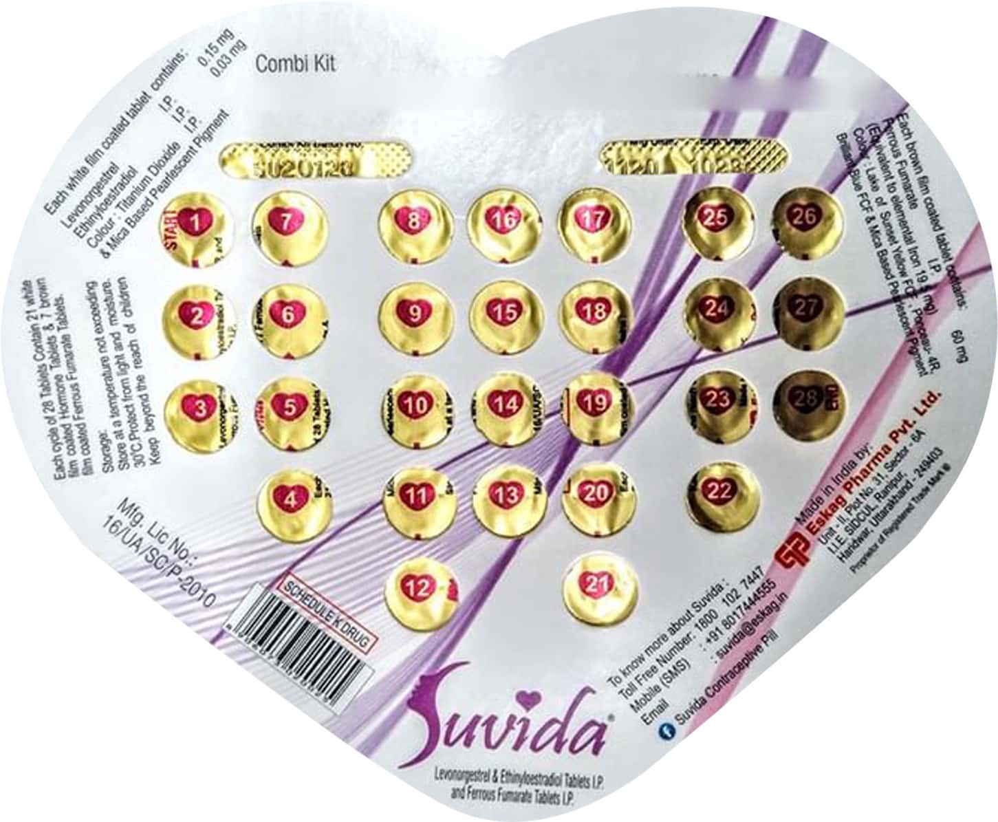 Suvida Tablet: Uses, Side Effects, Price, Dosage & More Info - PharmEasy
