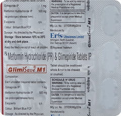 Glimisave M1 Tablet: Uses, Side Effects, Price, Dosage & More Info ...