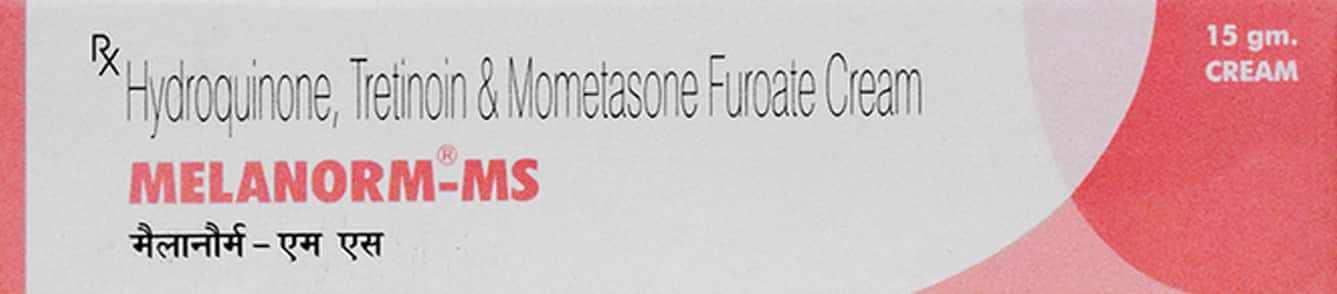 Melanorm Ms Tube Of 15gm Cream: Uses, Side Effects, Price & Dosage ...