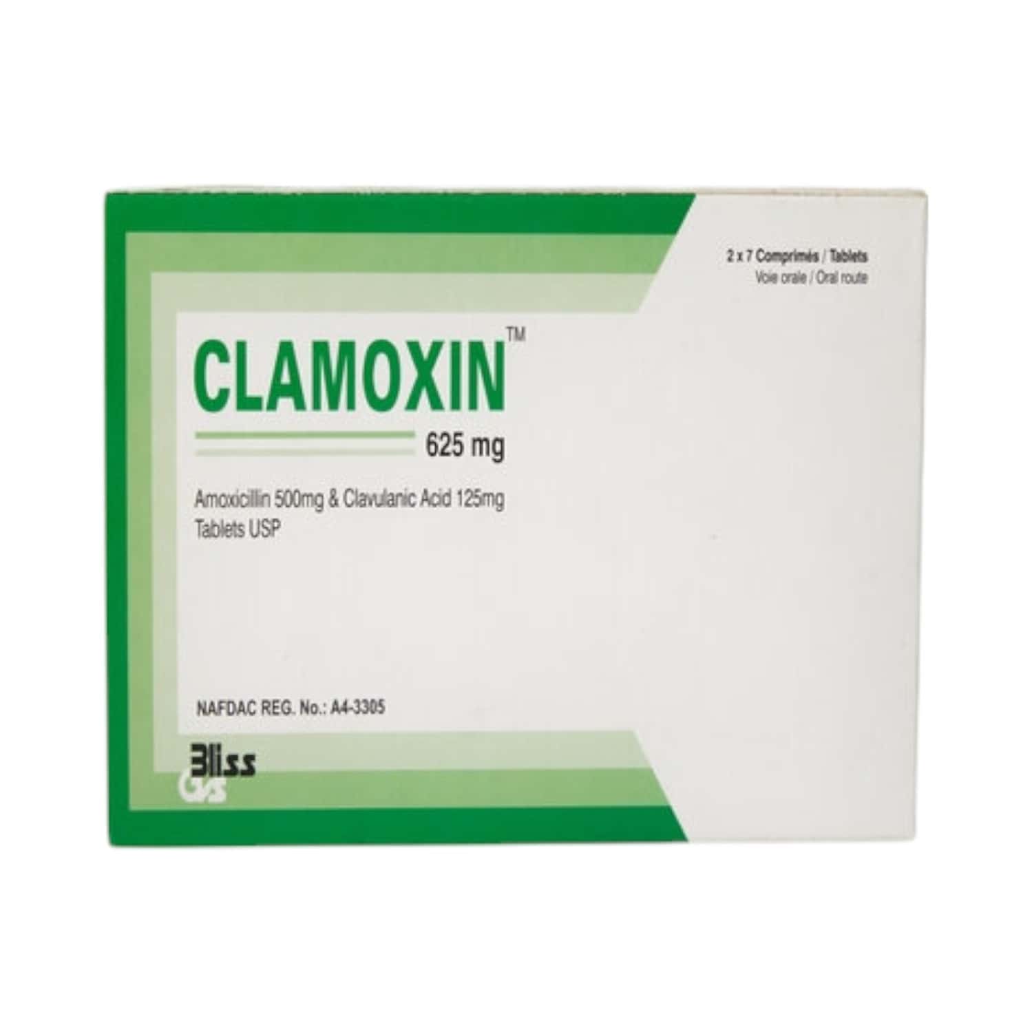 Clamoxin 625mg Tablet: Uses, Side Effects, Price, Dosage & More Info ...