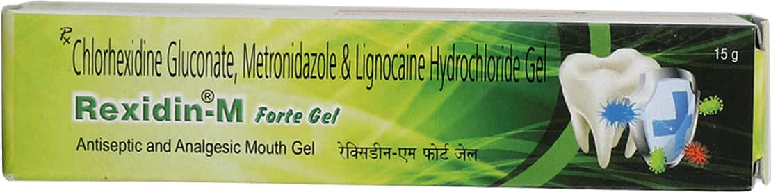 Rexidin M Forte Gel: Uses, Side Effects, Price, Dosage & More Info ...