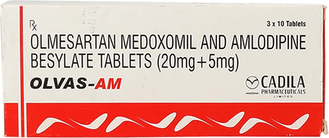 Olvas Am Strip Of 10 Tablets: Uses, Side Effects, Price & Dosage ...