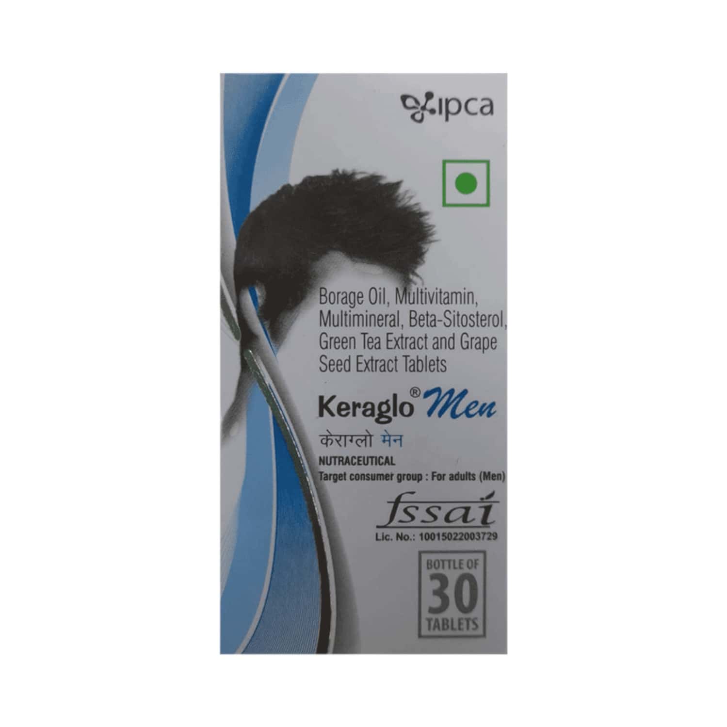 Keraglo Men Bottle Of 30 Tablets: Uses, Side Effects, Price & Dosage ...