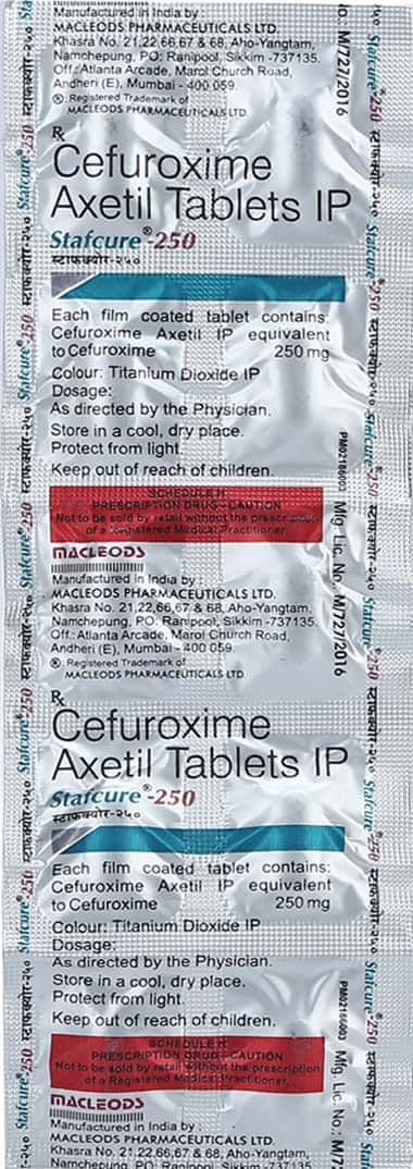 Stafcure 250 MG Tablet (10): Uses, Side Effects, Price & Dosage | PharmEasy