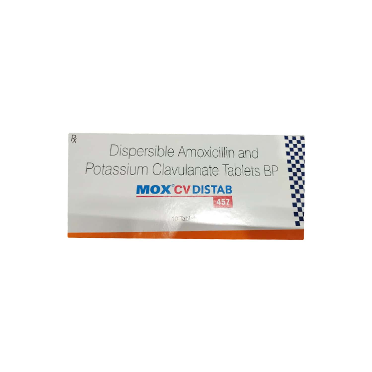 Mox Cv Distab 457mg Strip Of 10 Tablets: Uses, Side Effects, Price ...