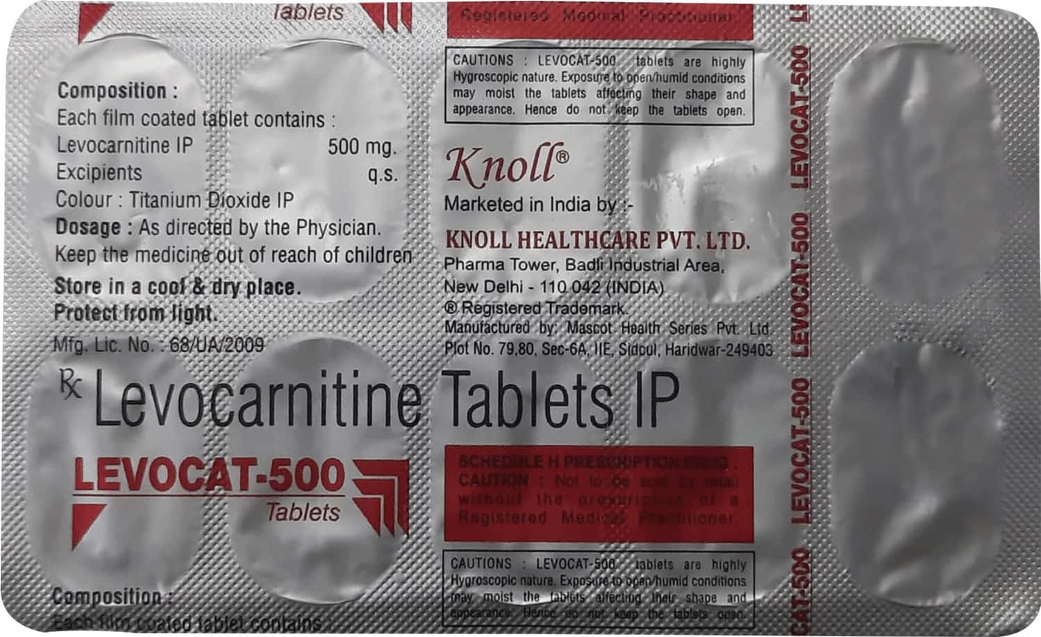Levocat 500 MG Tablet (10): Uses, Side Effects, Price & Dosage | PharmEasy