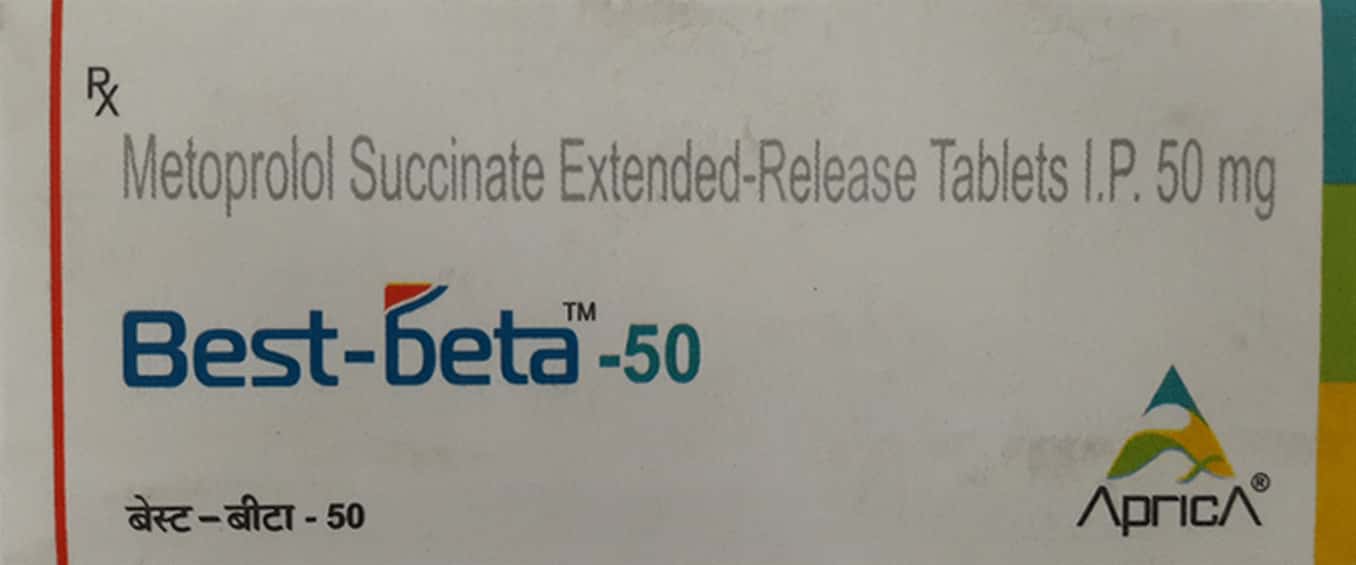 Best Beta 50 MG Tablet (10): Uses, Side Effects, Price & Dosage | PharmEasy