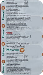 Movexx SP Tablet: Uses, Side Effects, Price, Dosage & More Info - PharmEasy