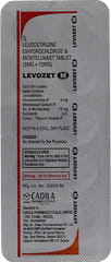 Levozet M Tablet: Uses, Side Effects, Price, Dosage & More Info - PharmEasy