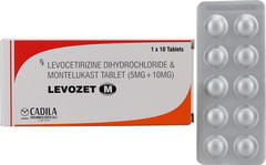 Levozet M Tablet: Uses, Side Effects, Price, Dosage & More Info - PharmEasy