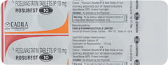 Rosubest 10 Tablet: Uses, Side Effects, Price, Dosage & More Info ...