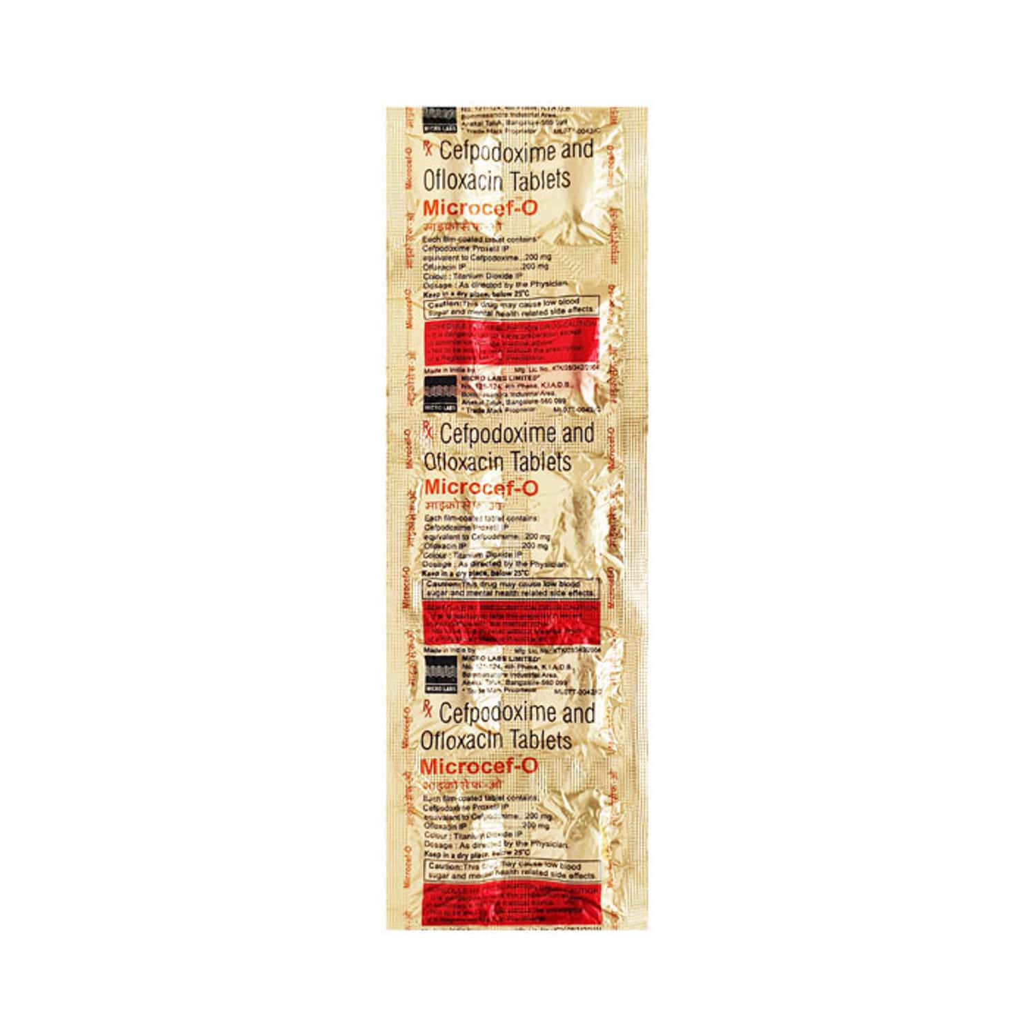Microcef O Strip Of 10 Tablets: Uses, Side Effects, Price & Dosage ...