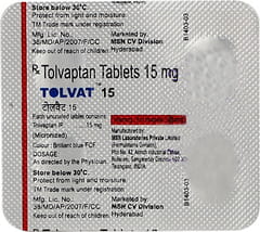 Tolvat 15 Tablet: Uses, Side Effects, Price, Dosage & More Info - PharmEasy
