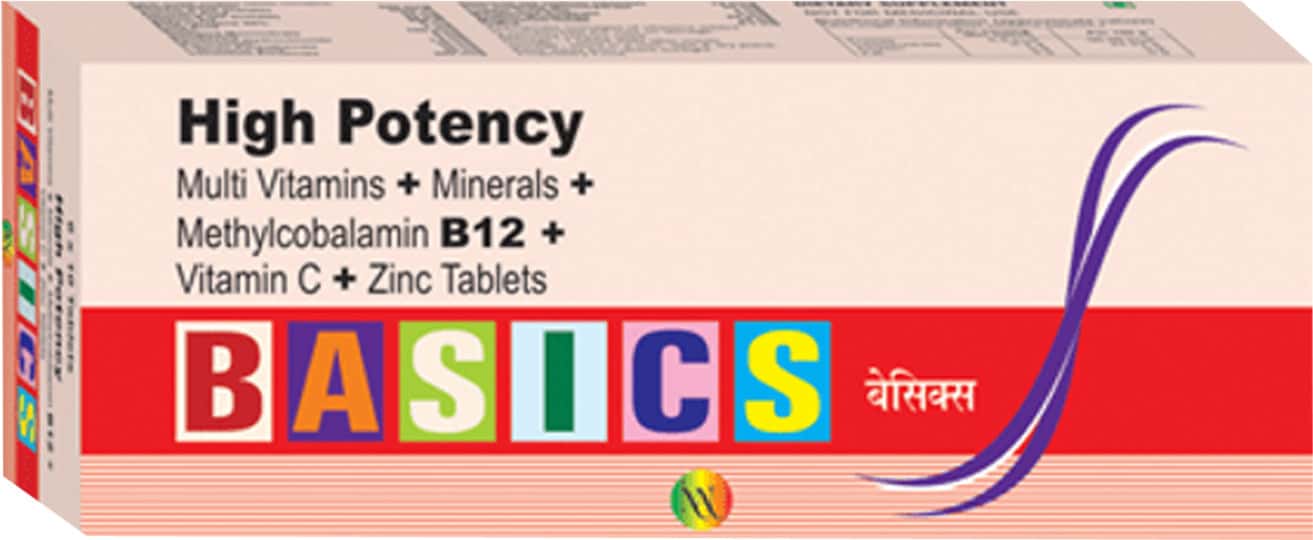 Basics Tablet (10): Uses, Side Effects, Price & Dosage | PharmEasy