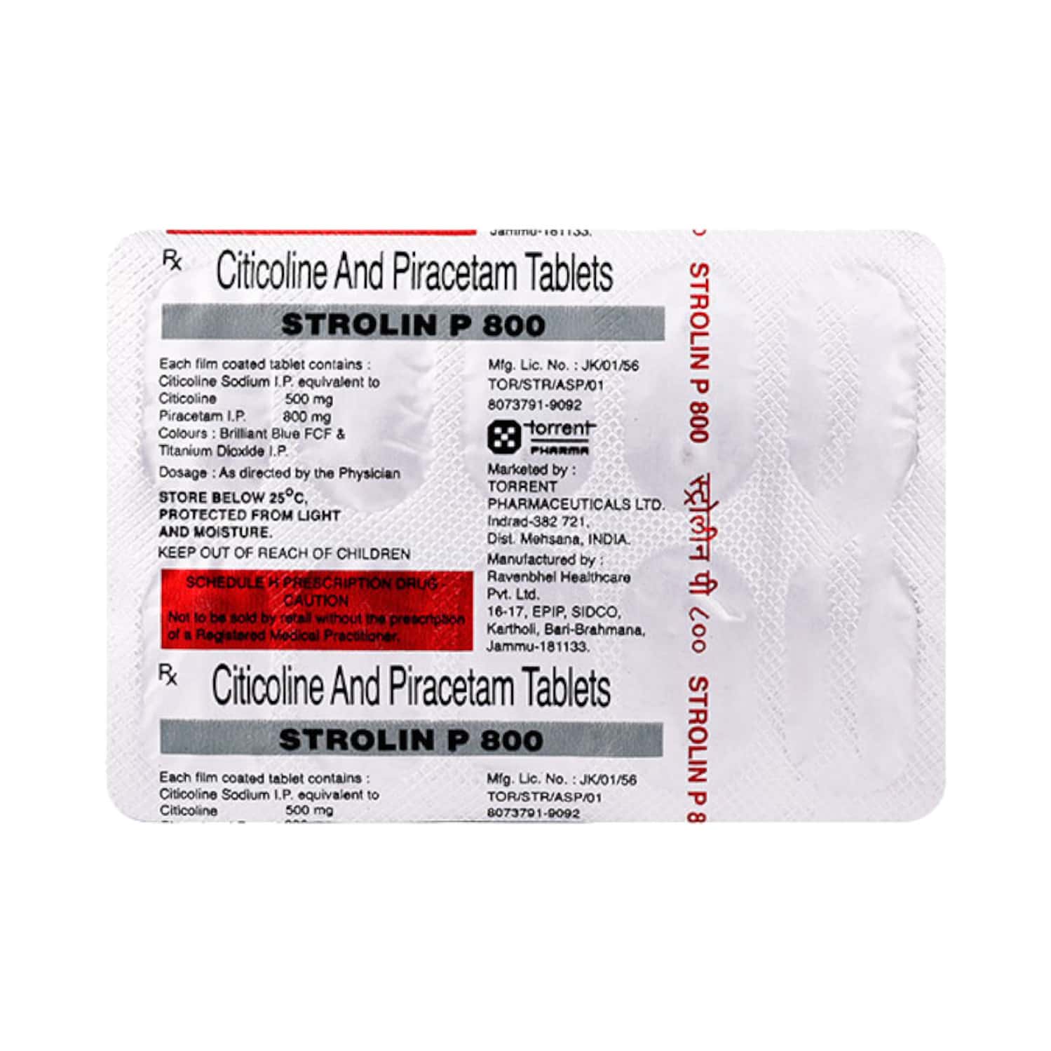 Strolin P 800mg Strip Of 10 Tablets: Uses, Side Effects, Price & Dosage ...