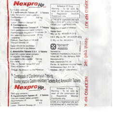 Nexpro Hp Tablet Combikit: Uses, Side Effects, Price, Dosage & More ...