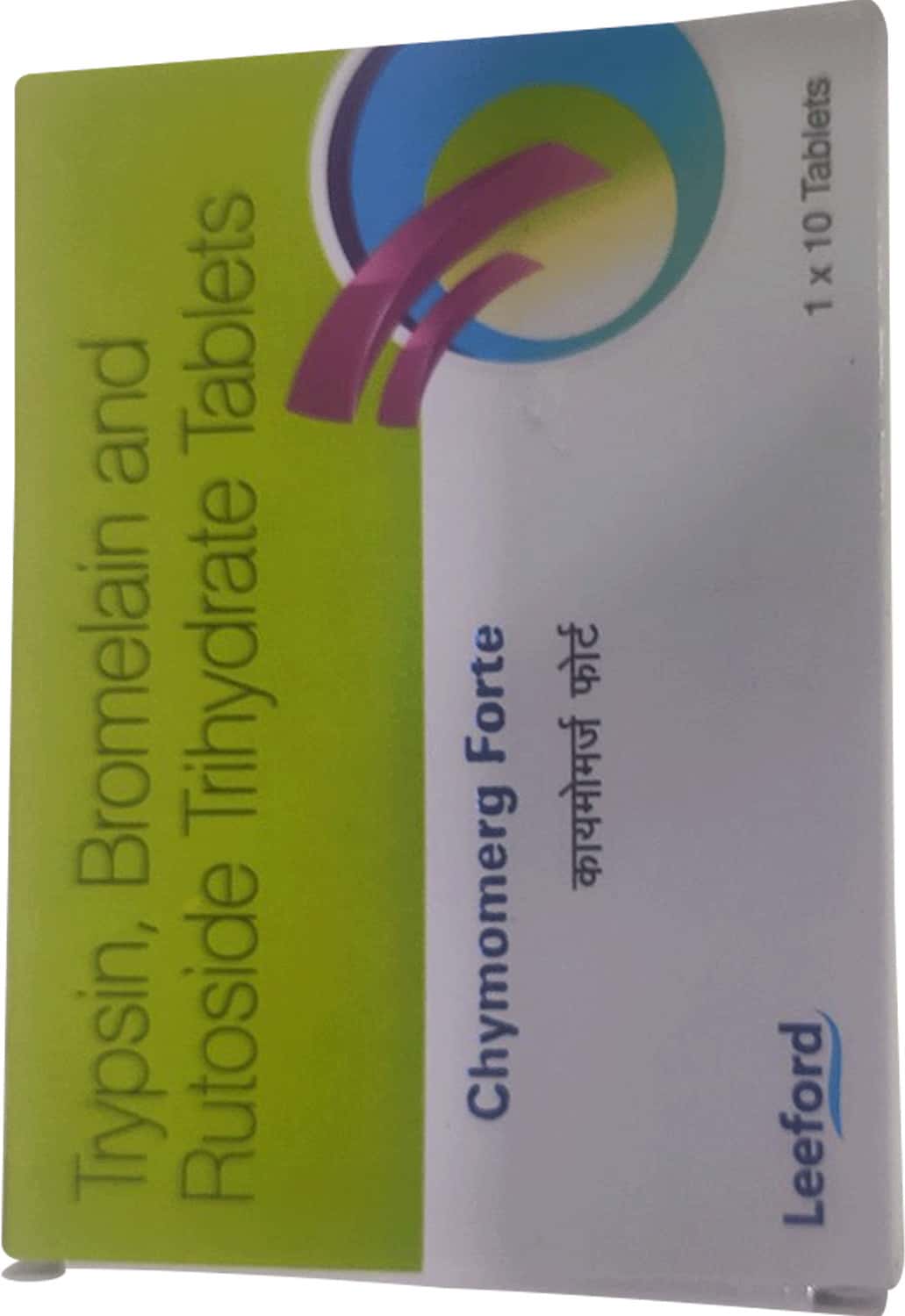 Chymomerg Forte Strip Of 10 Tablets: Uses, Side Effects, Price & Dosage ...