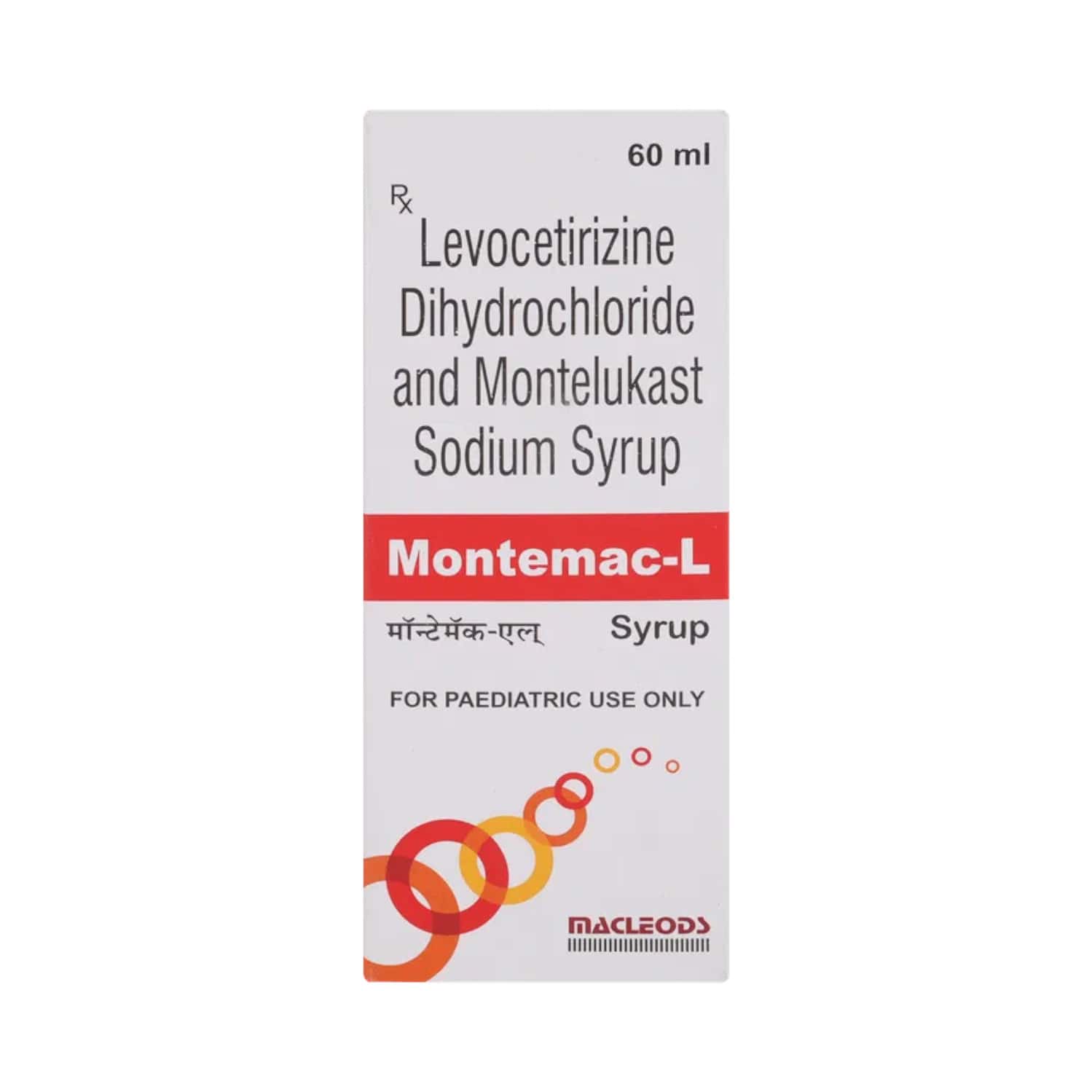Montemac L Bottle Of 60ml Syrup: Uses, Side Effects, Price & Dosage ...