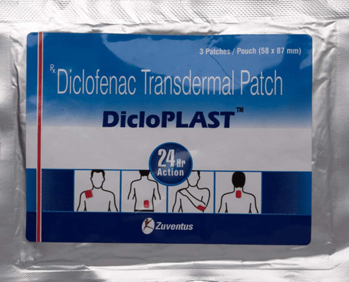 Dicloplast 100 MG Patch (3): Uses, Side Effects, Price & Dosage | PharmEasy