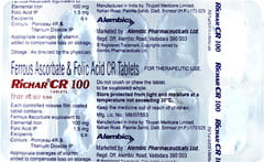 Richar CR 100 Tablet: Uses, Side Effects, Price, Dosage & More Info ...