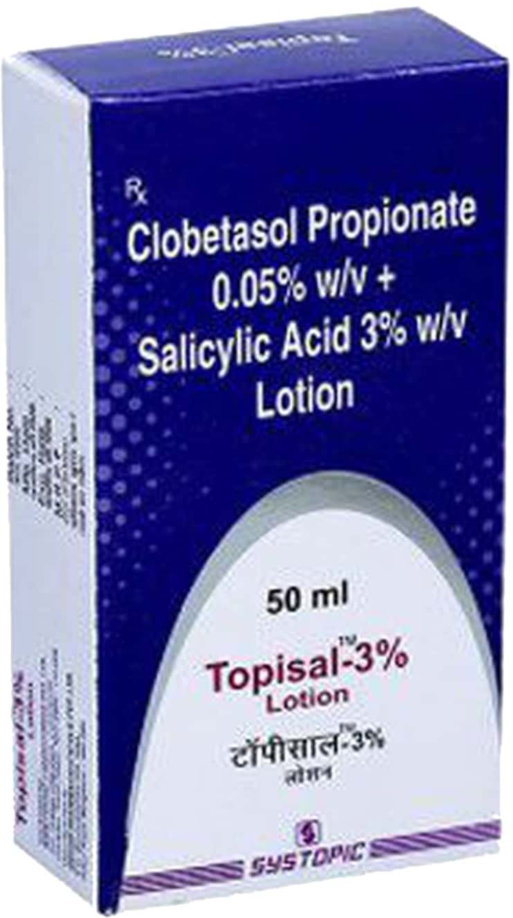 Topisal 3% Bottle Of 50ml Lotion: Uses, Side Effects, Price & Dosage ...